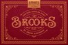 Brooks Vintage Font (618173) | Fancy | Font Bundles
