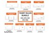Tshirt Ruler SVG Bundle | T-shirt Alignment Tool DXF Set (1033835 ...