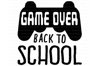 Game Over Back to School SVG, Cute School Shirt, School PNG. (299700 ...