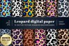 Leopard Digital Paper, Leopard Print Seamless Patterns, SVG (1051036) | Papers | Design Bundles