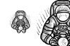Astronaut awesome design (280831) | Illustrations | Design Bundles