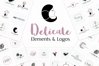 Delicate Logo Pack. Elements Logos