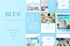 Blue | Pinterest PSD templates pack (36652) | Presentation Templates ...