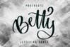 Betty- Hand lettering brush.
