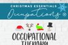 Occupational Therapy Christmas svg - OT Christmas svg file (1077287 ...