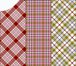 Red green Christmas plaid, digital seamless tartan. (1003247 ...