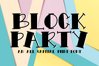 Block Party - An All Caps Mini Font (230220) | Other | Font Bundles