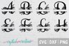 Leafy Alphabet Monogram (66864) | Cut Files | Design Bundles