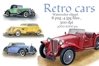 Retro cars watercolor clipart, vintage car .Fathers gift (1225270 ...