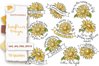 Sunflower Design Bundle 10 Inspirational Quotes SVG, JPG,PNG (695741 ...