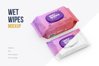Wet Wipes With Cap Mockup. 4 PSD and bonus (837814) | Products | Design ...