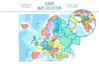 Maps of Europe. Hand drawn collection (136580) | Illustrations | Design ...