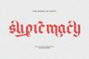 Blackey Blackletter Font (658650) | Display | Font Bundles