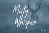 Misty Whisper Font (40895) | Script | Font Bundles
