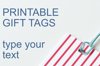 Patriotic Tags with Star Printable Editable PDF Tag Template (598985 ...