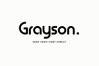 Grayson. (388277) | Sans Serif | Font Bundles