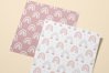 Boho Rainbow Digital Paper Background, Blush Pink Rose Gold (921032 ...