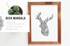 Deer Mandala | SVG (885190) | Cut Files | Design Bundles