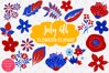4th July Flowers Clipart- July 4 Flowers Graphics Clipart (246242 ...