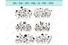 Field plants Svg, Garden Plant Svg, Nature Dxf, Png, Eps (571886) | Cut ...