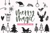Merry Magic - Christmas Doodle Font (1099026) | Christmas | Font Bundles