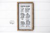 Coffee Bar - Guide Cheat Sheet - Farmhouse Kitchen Sign SVG (476291 ...