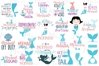 Summer, Mermaid, Beach SVG Bundle (678405) | Cut Files | Design Bundles
