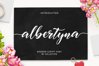 Albertyna Script (49232) | Brush | Font Bundles