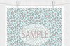 Animal Prints - Baby Blue Safari (21391) | Backgrounds | Design Bundles
