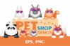 Pets Bundle. Cliparts and seamless patterns (274314) | Illustrations ...