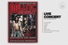 Live Concert Flyer Template V8 (159984) | Flyers | Design Bundles