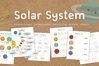 Solar System and Planets Educational Worksheets