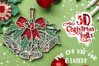3D Christmas Layered bells svg Papercut Mandala 3d Winter (957110) | 3D ...