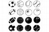 Sport balls svg. Balls svg. Sports ball cut file. Vector. (938547 ...