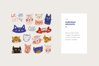 Cute Cats - Seamless pattern, poster, elements, alphabet (654855 ...