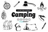 Camping Set Vector Clipart