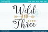 Wild and Three (92412) | Cut Files | Design Bundles