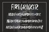 Firecracker - uppercase font (18792) | Other | Font Bundles