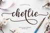 Chetlie Script (192542) | Calligraphy | Font Bundles