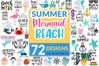 Summer, Mermaid, Beach SVG Bundle (678405) | Cut Files | Design Bundles