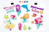 friendly mermaids graphics and illustrations (117124) | Illustrations ...