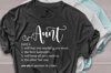 Aunt definition svg, aunt shirt svg (560147) | SVGs | Design Bundles