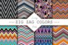 Zig-Zag |Chevron Patterns (369196) | Patterns | Design Bundles