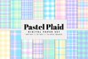 Pastel Plaid Digital Paper Pack