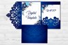 Lace wedding invitation template, Svg files for cricut (517152) | Card ...