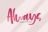 Always Font Duo (551739) | Brush | Font Bundles