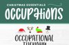 Occupational Therapy Christmas svg - OT Christmas svg file (1077287 ...