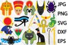 Egypt Designs - Clip art / Cutting Files 120c (254417) | Illustrations ...