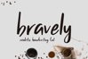 Bravely - Handwritten Font (107299) | Script | Font Bundles