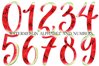 Watermelon Alphabet and Numbers, Summer Clipart, Watercolor (671146 ...